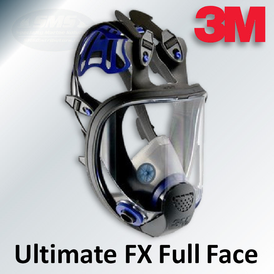 3M Ultimate FX Full Face Respirator With Scotchgard™ Lens Coating - Ultimate Comfort and ...