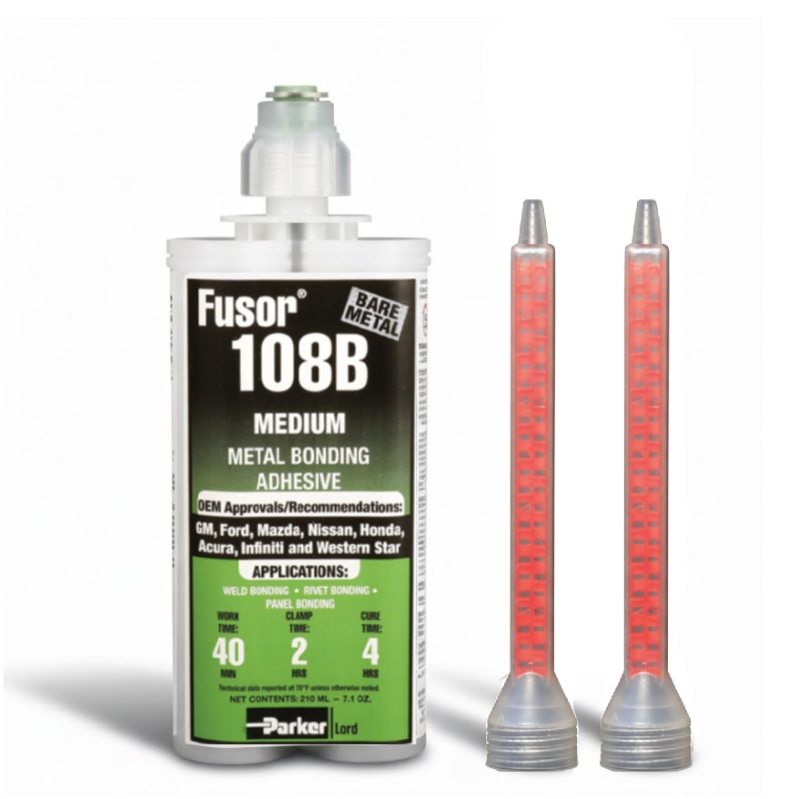 Fusor 108B Metal Bonding Acrylic Adhesive, Medium, 210ml, 3029820 ...