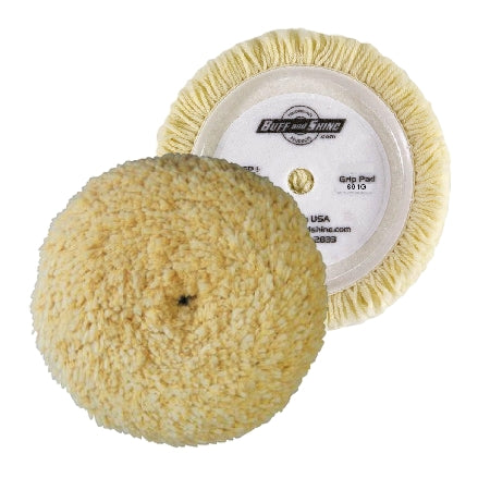 Buff & Shine 6" Wool Grip Buff Pad, Compounding, 601G – SMSDistributors.com