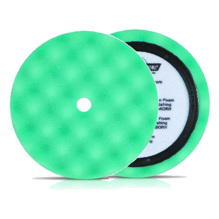 Buff and Shine 8" Center Ring Foam Waffle Buff Pad, Polishing, 840WR ...
