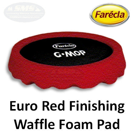 Farecla G-Mop Red Waffle Foam Finishing Pad – SMSDistributors.com