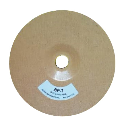 Ferro 7" Reinforced Phenolic Backing Plate with 7/8" Hole, BP-7 ...