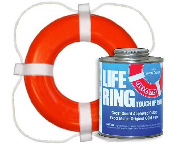 Flexabar Life Ring Touch Up Paint, White, 49015 – SMSDistributors.com