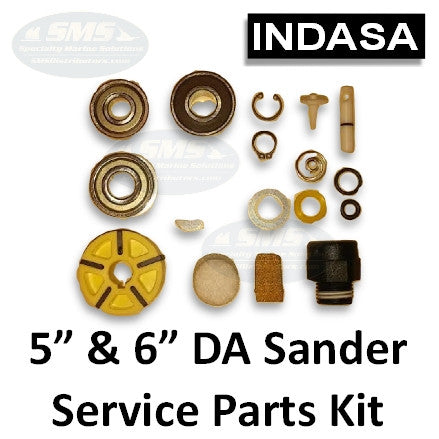 Indasa 5" and 6" DA Sander Overhaul Service Kit, DA-REPAIR-5/6 ...