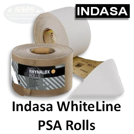 Indasa WhiteLine Rhynostick PSA Abrasive Sanding Rolls, 96 Series ...