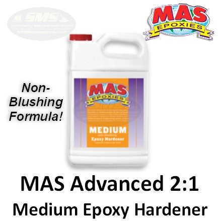 MAS Medium Epoxy Hardener, 2:1 Non-Blushing Formula – SMSDistributors.com