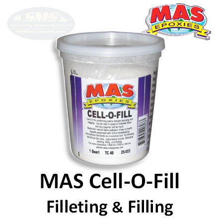 MAS Epoxies Cell-O-Fill Filler – SMSDistributors.com