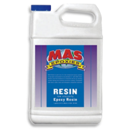 MAS Epoxies Low Viscosity Epoxy Resin, 2:1 Non-Blushing Formula ...