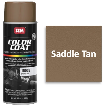 SEM 15033 Color Coat Saddle Tan, 16 oz Aerosol – SMSDistributors.com
