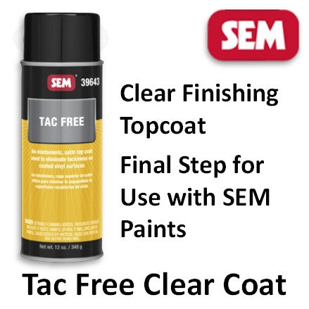 SEM Tac Free 39643 Final Finishing Protective Clear Coat ...
