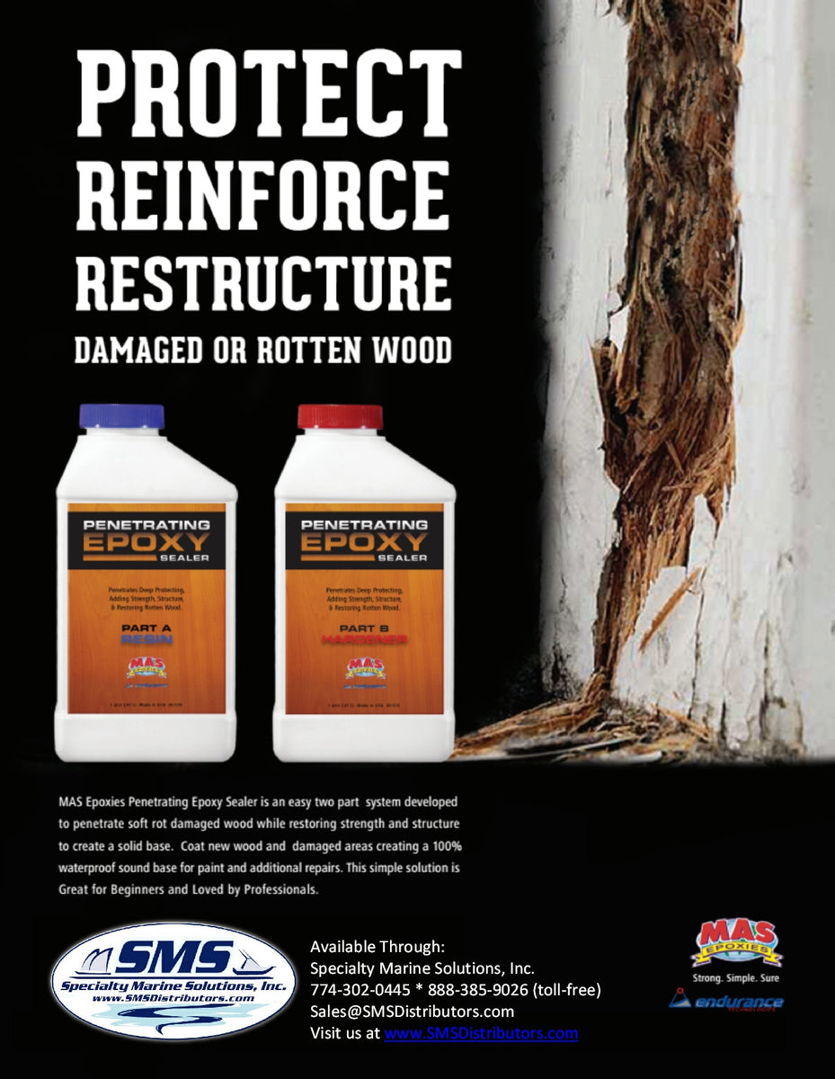 MAS Penetrating Epoxy Sealer Wood Rot Repair Kit – SMSDistributors.com